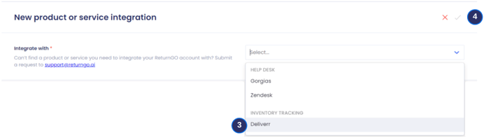 Integration With Deliverr