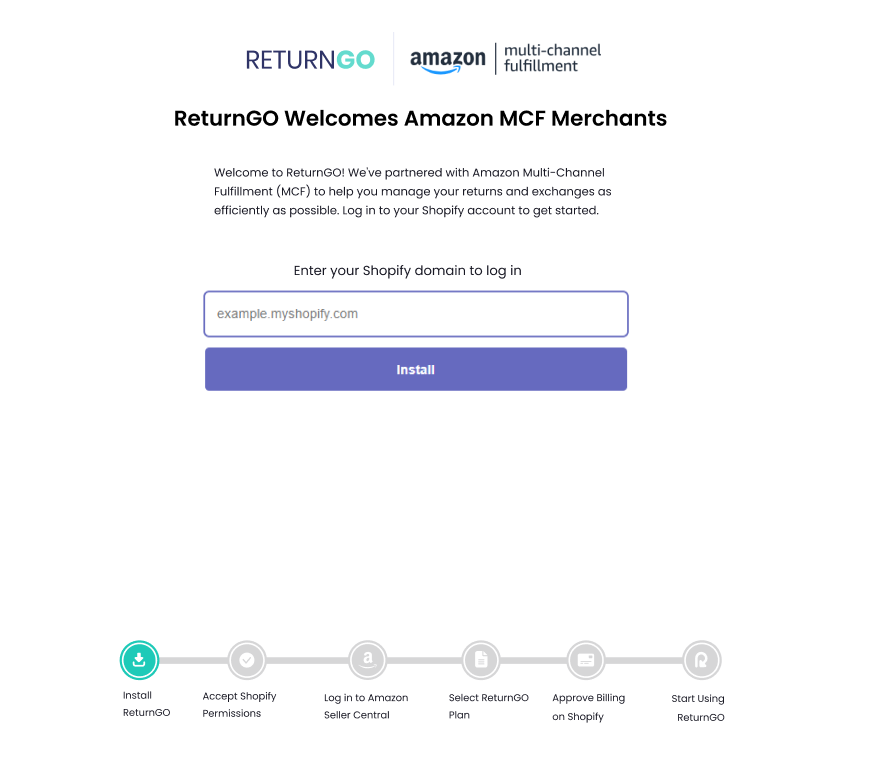 Integration With Amazon MCF