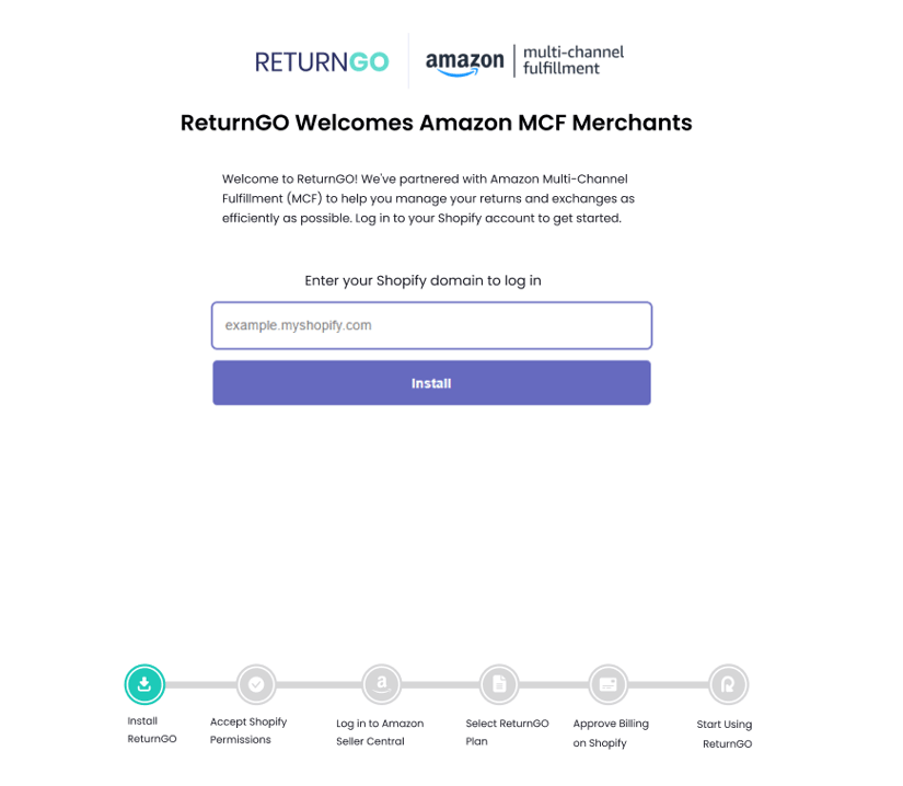 Integration With Amazon MCF