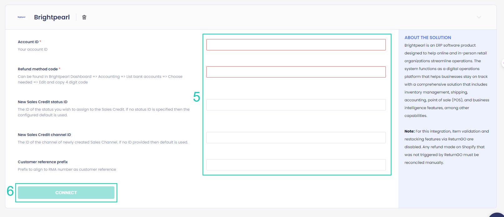 Integration With Brightpearl
