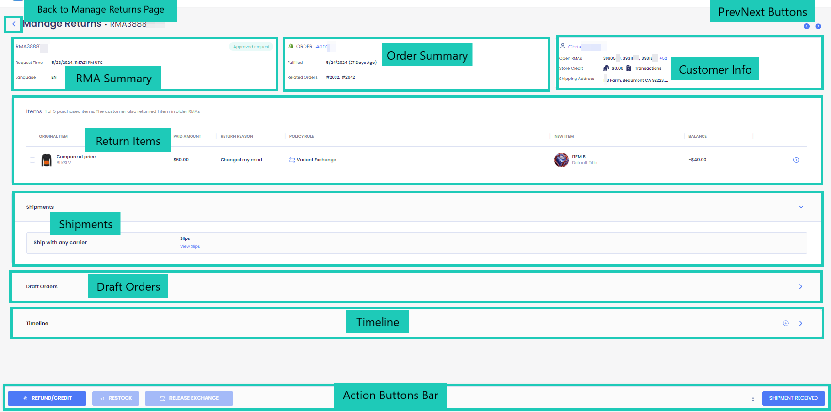Managing Return Requests (New Version)