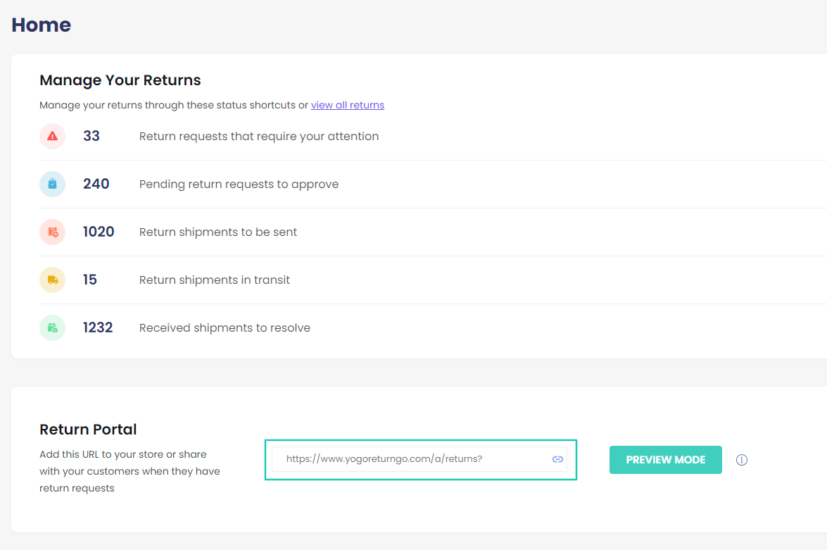 Integrating Your Return Portal to Your Shopify Store