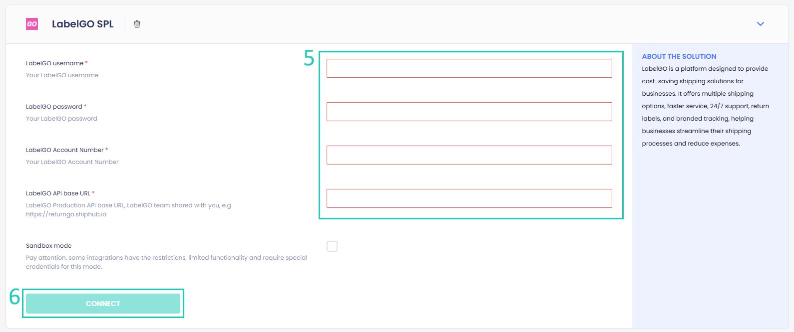Integration with LabelGO SPL