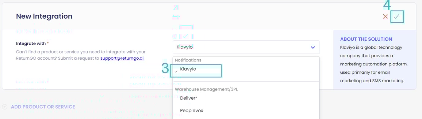 Integration With Klaviyo