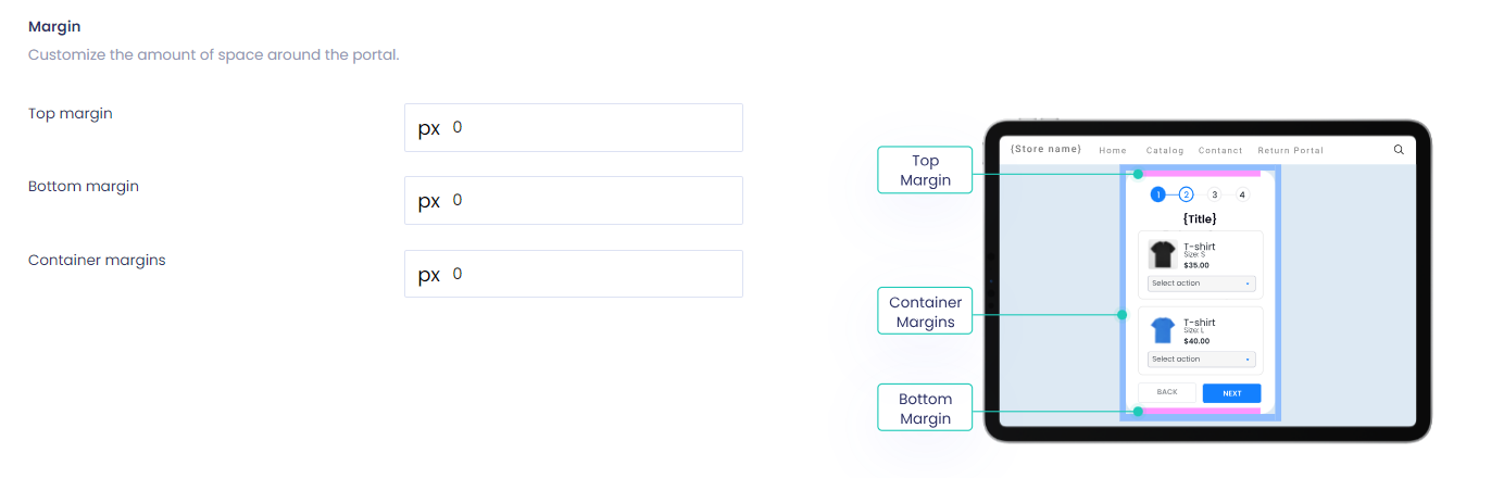 Customizing Your Return Portal