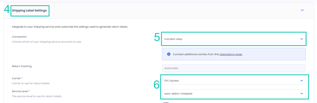 Integration With Mondial Relay