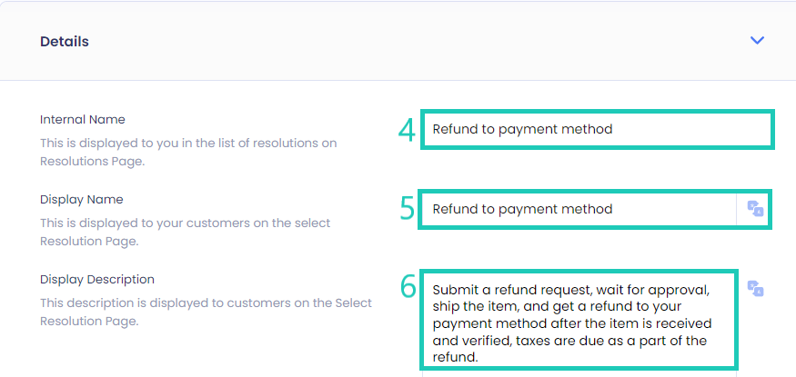 Refund to Payment Method