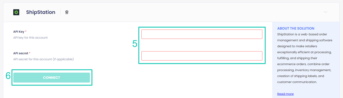 Integration With Shipstation