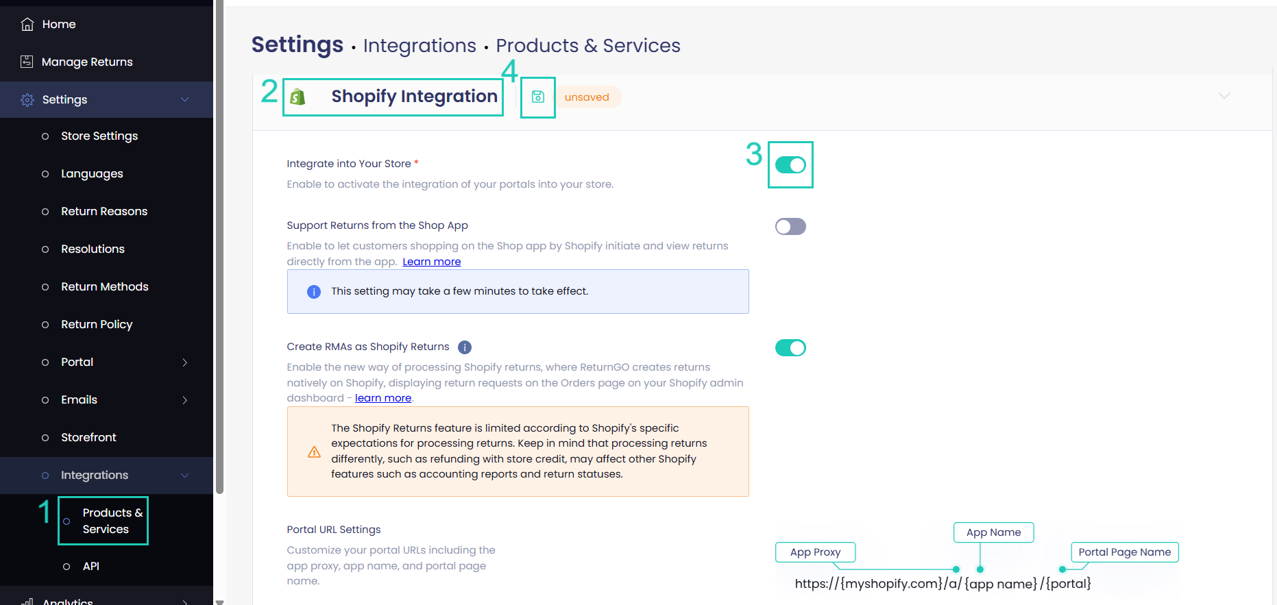 Integrating Your Return Portal to Your Shopify Store