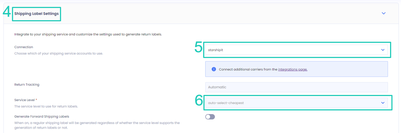 Integration With Starshipit