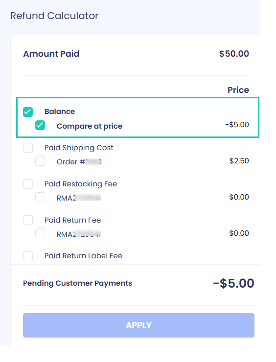 Refund Calculator