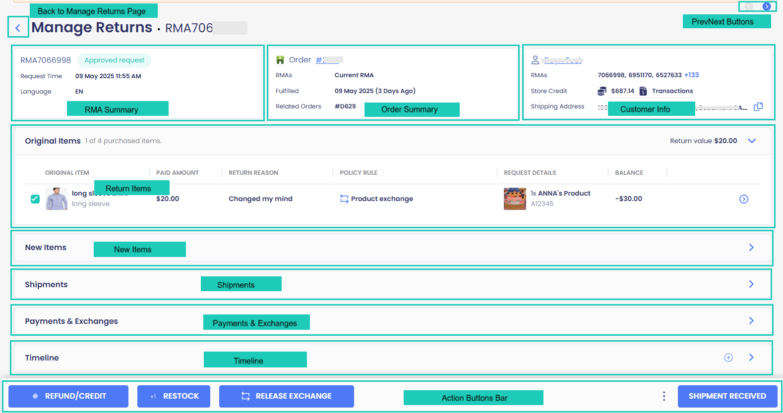 Managing Return Requests (New Version)